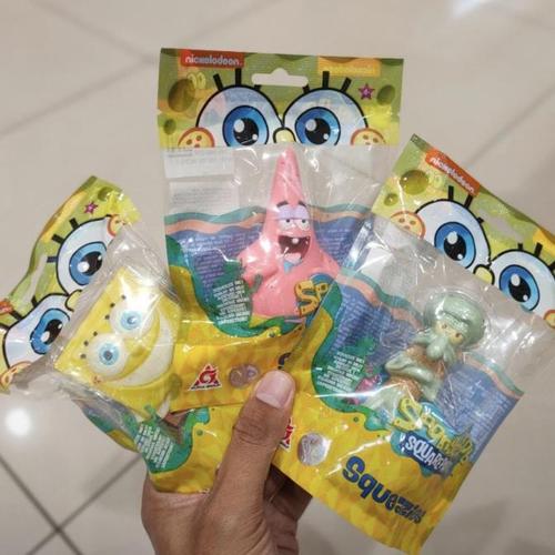 Jual Mainan Terbaru Squishy Nickelodeon Spongebob/Patrick/Squidward Non ...