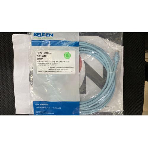 Jual Belden Patchcord CAT6 5Meter / kabel Lan belden cat6 5 meter / cat ...