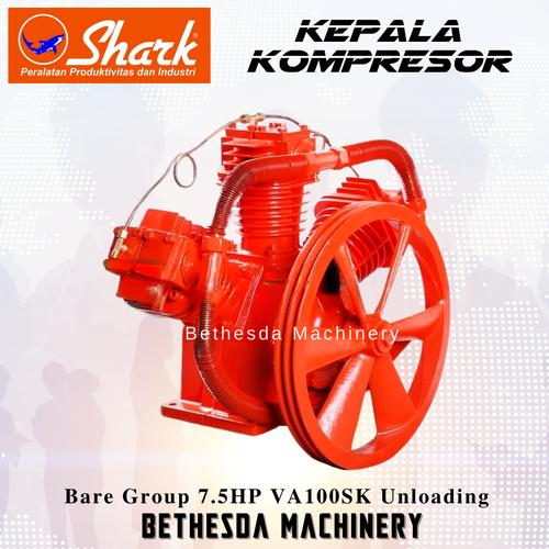 Jual Kepala Kompresor Udara 7.5 HP 10 HP 15 HP Bare Air Compressor ...