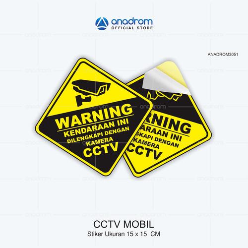 Jual Sticker CCTV Mobil | Stiker CCTV Kendaraan | Anadrom 3051 - VARIAN ...