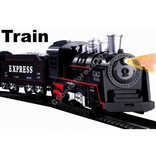 Jual Mainan Miniatur Kereta Api Rail King Lokomotif Rel Classic Express ...