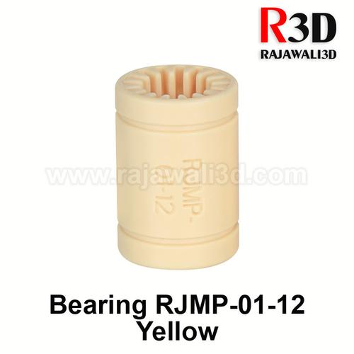 Jual Linear Bearing RJMP-01-12 Yellow Linear Slide Bushing - Kab ...