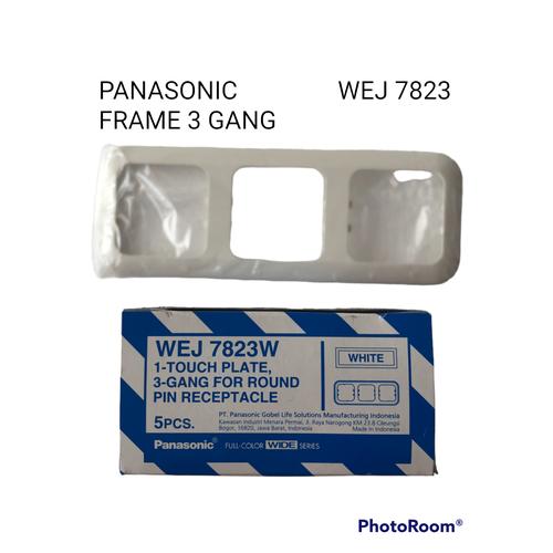 Jual PANASONIC WEJ 7823 WIDE SERIES FRAME 3 GANG - Jakarta Utara - Guna ...