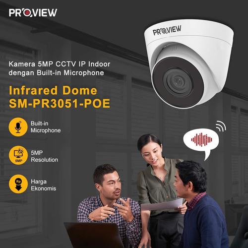 Jual IPCAM PROVIEW SM-PR3051-POE INDOOR 5MP - Kota Surabaya - Beone Suksestama Official | Tokopedia