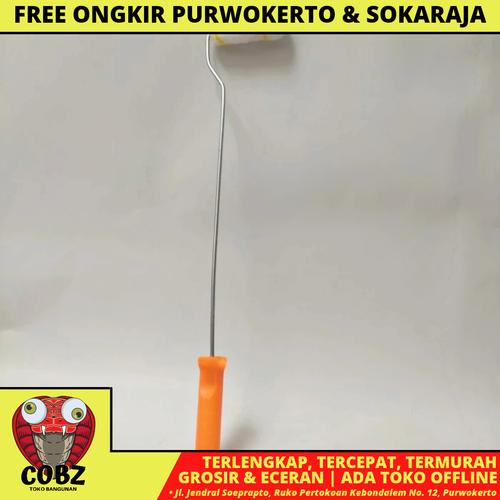 Jual 4 IN / EIFFEL Kuas Busa Roll Cat Tembok Kayu Besi Kecil + Gagang ...