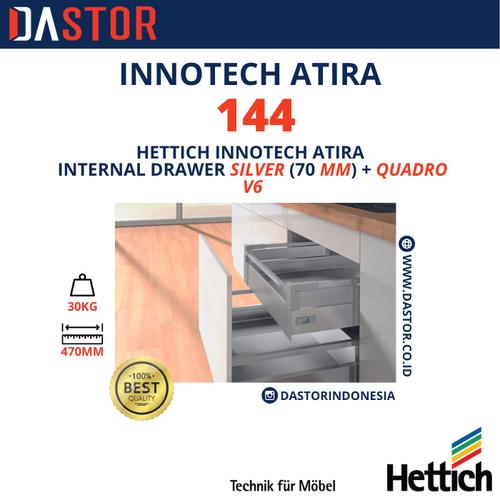 Jual HETTICH INNOTECH ATIRA 144 INTERNAL DRAWER + QUADRO V6 + FRONT ...