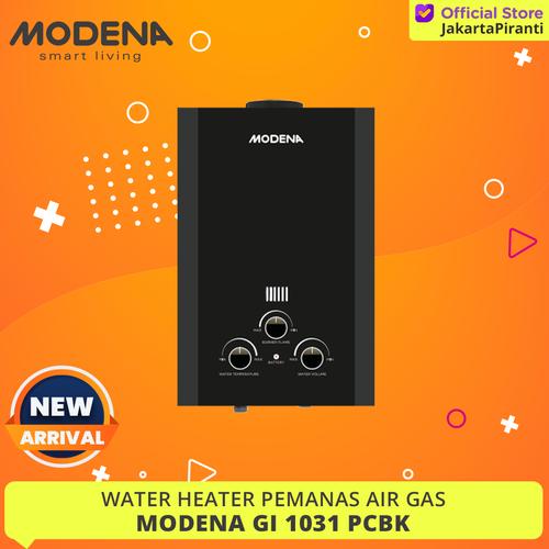 Promo Pemanas Air Gas LPG Water Heater Gas Instant Modena GI 1031 PCBK ...