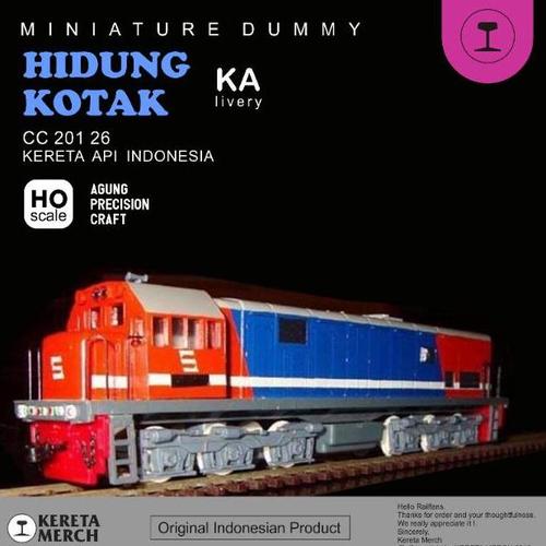 Jual MINIATUR KERETA API INDONESIA MAINAN LOKOMOTIF ANAK DIECAST MAKET ...