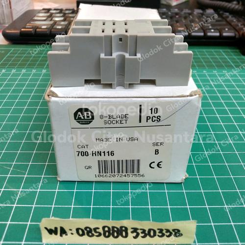 Jual AB Allen Bradley Soket Relay 700-HN116 Ser B 10A 300V made in USA ...