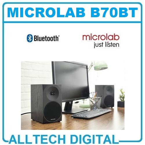 Jual Microlab B70BT 20W RMS Wireless Bluetooth Stereo Speaker Komputer PC - Kota Yogyakarta ...