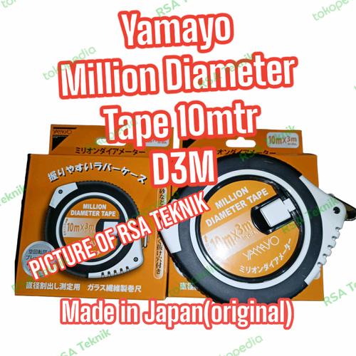 Jual YAMAYO MILLION DIAMETER TAPE PHIBAND JAPAN 10MTR 20MTR - 10mtr D3M ...