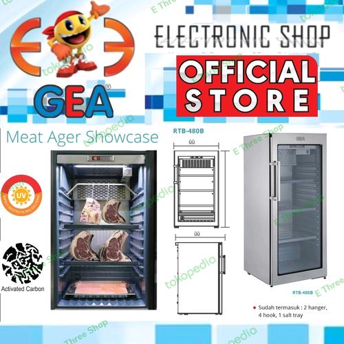 Promo Gea Rtb 480B Meat Ager Showcase Mesin Pengempuk Daging / Dry Ager Cicil 0% 3x - Jakarta ...
