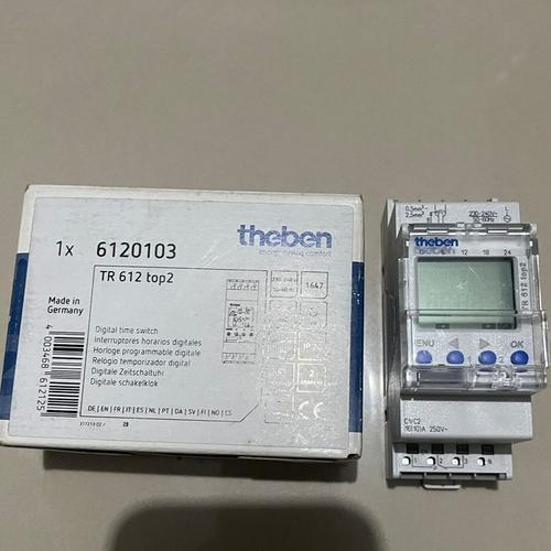 Jual Timer Theben TR612 Top 2 Digital Time Switch - Jakarta Pusat ...