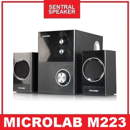 Jual Microlab M223 17W RMS Speaker Multimedia Komputer PC Laptop ...