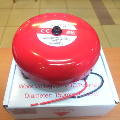 Jual Fire Alarm Bell 6 Inch 150 MM 24VDC Conventional ASENWARE ...