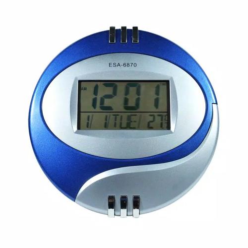 Jual Jam Dinding Digital Alarm Clock 20cm Esa 6870 Smart Digital Wall ...