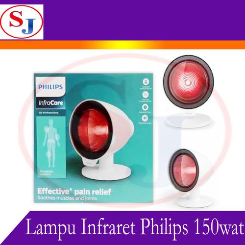 Jual Alat terapi infrared Philips 150w/lampu infrared+time/fisioterapi ...