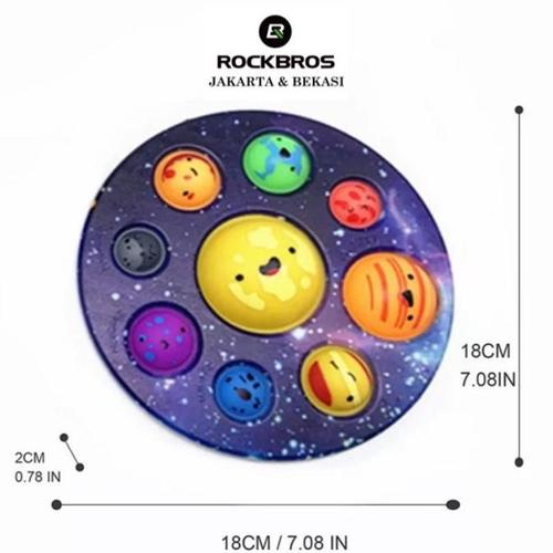 Jual Mainan Terbaru Simple Dimple Moon Planet Galaxy Fidget Toy Pop It ...
