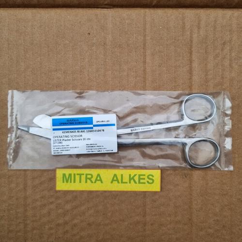 Jual Gunting Verban 18 cm. GT Kasa Perban 18. Lister Plaster Scissors ...