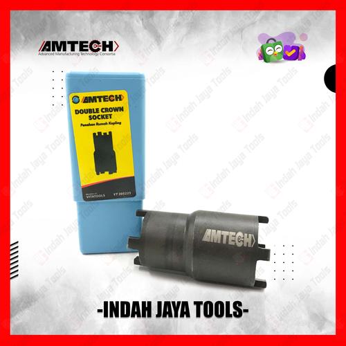 Jual AMTECH Double Crown Socket - Kunci Mahkota Treker Kopling Mur - TYPE A - Kota Bandung ...