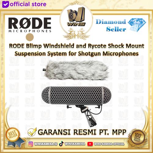 Promo RODE Blimp Windshield and Rycote Shock Mount Suspension System ...