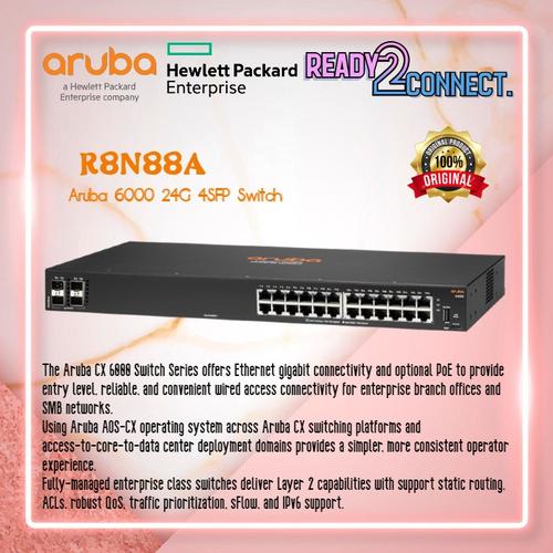 Jual HPE Aruba R8N88A CX6000 24G 4SFP Switch - Jakarta Pusat - READY 2 ...