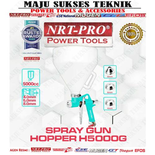 Jual NRT PRO H5000G Spray Gun Alat Cat Semen Tembok Semprot Air ...
