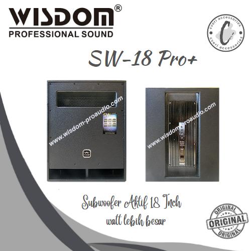Jual Wisdom SW18Pro+ Subwoofer Aktif 18 Inch Original Wisdom SW-18 PRO+ ...