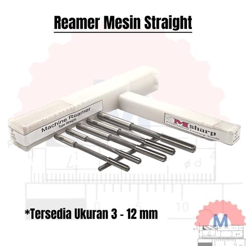 Promo Reamer HSS Straight Reamer mesin 3mm - 12 mm - D4H7 - Kota Bekasi ...
