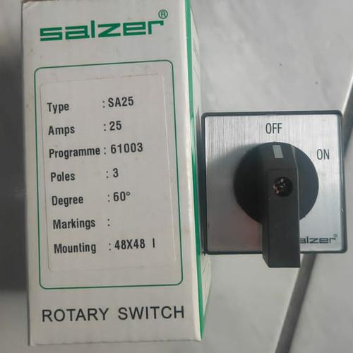 Jual Selector Switch SA25 Salzer On Off 3P 25A Rotary Switch - Kota ...