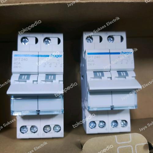 Jual SFT240 2P 40A COS MCB HAGER Change Over Switch - Jakarta Pusat ...