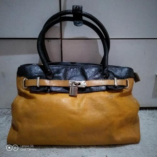 Jual tas leather alfa artist 34x26 preloved second - Kota Bekasi ...
