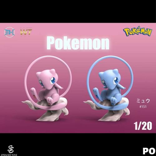 Jual MX x WT studio - Mew & Mewtwo POKEMON DIGIMON FIGURE STATUE GK ...