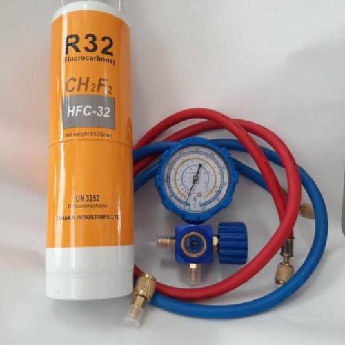 Jual New Paket isi AC rumah R32 lengkap R32 + manifold + selang ...