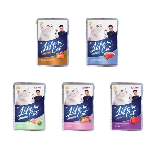 Jual Lifecat Sachet Pouch All Varian 85g - Chicken Tuna - Kab. Banyumas ...
