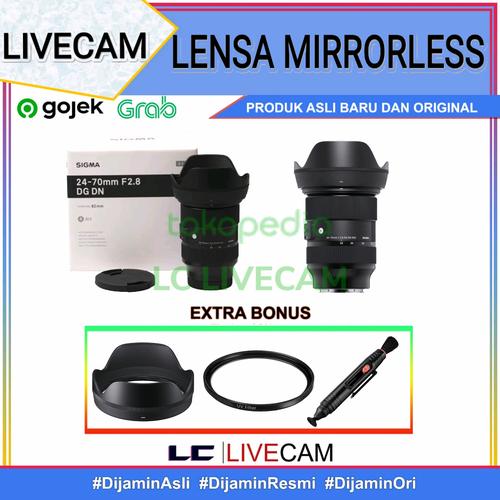 Jual LENSA SIGMA 24-70MM F2.8 DG DN ART LENS FOR SONY FULL-FRAME - DISTRIBUTOR - Jakarta Pusat ...
