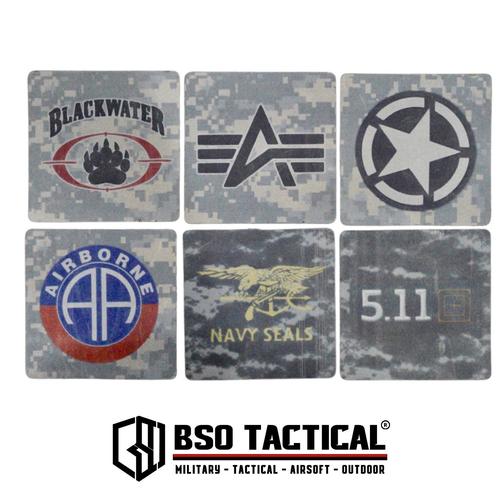 Jual Tactical Reflective Safety Badge Patch Outdoor Airsoft Sticker ...