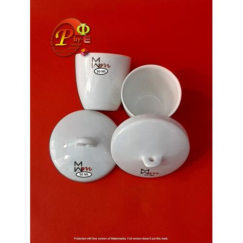 Jual Crucible / Krusibel / Crucible Porselen / Cawan Krusibel 50ml RRT ...