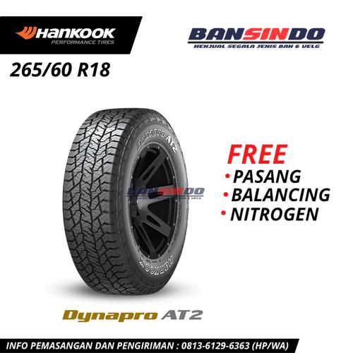Jual Ban Mobil 265/60 R18 Hankook Dynapro AT2 - Kota Medan - BANSINDO ...
