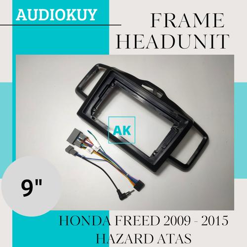 Jual Frame Headunit Android Honda Freed 9 Inch / Frame Head Unit 9 Inch ...