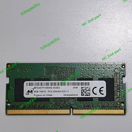 Jual sodim Ram laptop Asus ROG ddr4 8GB PC4-3200 - Kota Sukabumi - NC ...