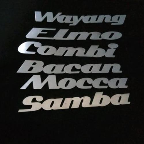 Jual Emblem Nama Tulisan Logo Bisa Custom sesuai permintaan - Kab ...