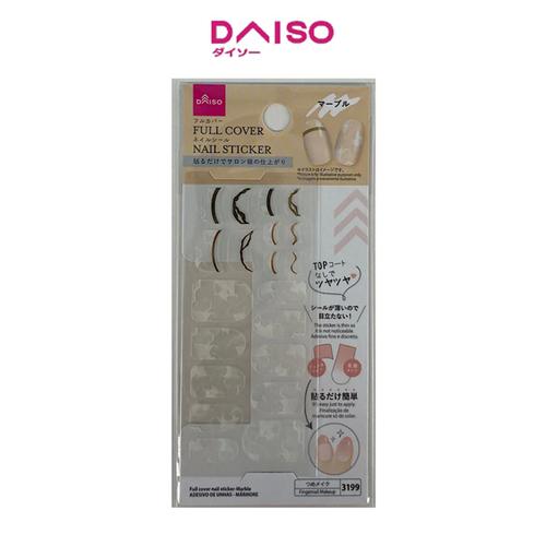 Jual Daiso Full cover nail sticker-Marble - Jakarta Pusat - DAISO JAPAN ...