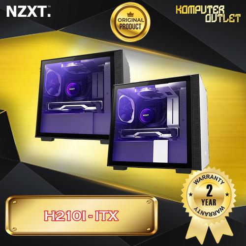 Jual Nzxt H210 I Casing Pc Mini Itx Pc Case H210 Itx H210i Putih