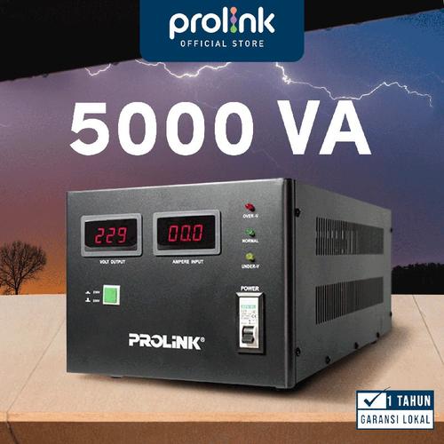 Jual Stabilizer PROLINK PVS5001CD AVR Servo Motor Controlled 5000VA ...