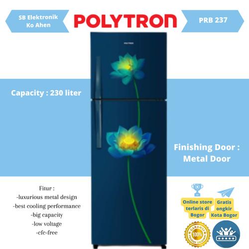 Jual KULKAS POLYTRON PRB 237 LEMARI ES 2 PINTU GARANSI RESMI - Kota ...