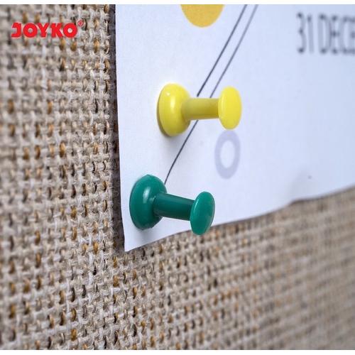Jual Push Pin / Jarum Papan Tulis / Paku Joyko PP-30 / COD Semarang ...