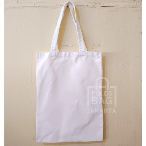 Jual Tote bag Polos Kanvas | Lembut tebal | 30x40 cm | Putih | Bisa Sublim - Jakarta Barat ...