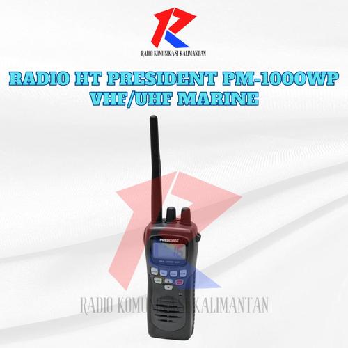 Jual RADIO HT PRESIDENT PM-1000WP VHF/UHF MARINE - Kota Balikpapan ...