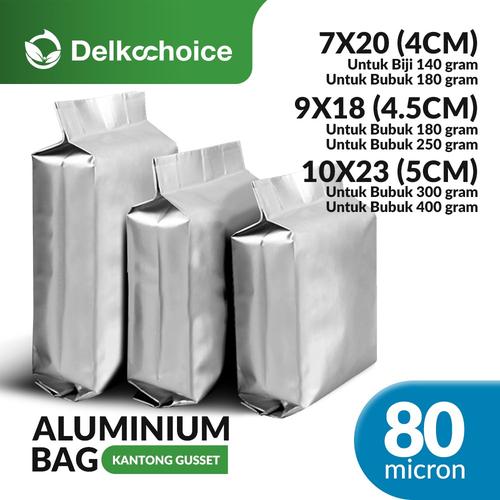 Jual Aluminium Bag/Kemasan Aluminium Foil Gusset/Kantong Gusset ...